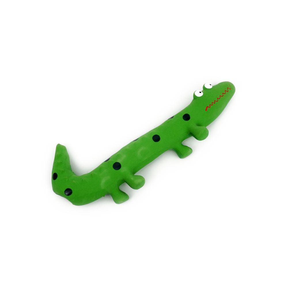 Spike Latex Green Lizard Dog Toy – Liberty Pet Products Limited