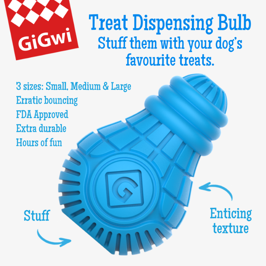 GiGwi Treat Dispensing Bulb - Medium – Liberty Pet Products Limited